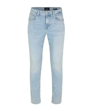 7 For All Mankind Faded Detail Jeans - Blue