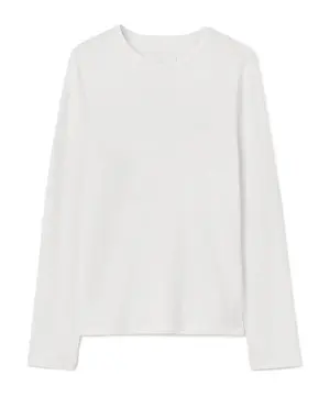 JIL SANDER Crewneck T-shirt - Coconut