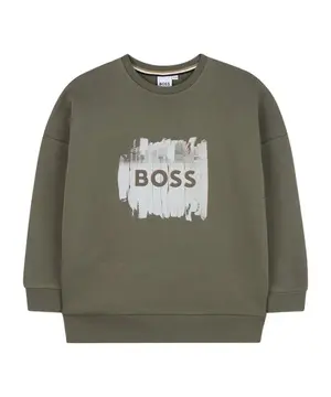 Hugo Boss Crew Neck Sweatshirt - Khaki