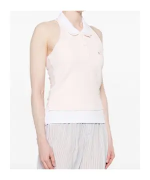 Alexander Wang Sleeveless Layered Polo Top