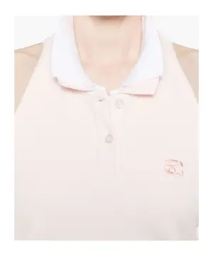 Alexander Wang Sleeveless Layered Polo Top