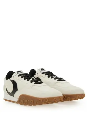 MARINE SERRE Crescent Moon Patch Sneakers - White