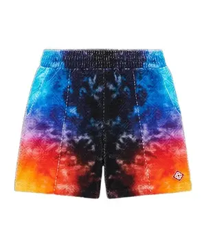 Casablanca Gradient Towelling Shorts - Blue