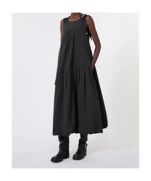 Max Mara Legenda Gathered Midi Dress