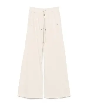 Rick Owens Geth Belas Drawstring Track Pants - Light Beige