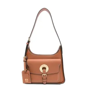 Moschino Love Logo-plaque Zipped Shoulder Bag