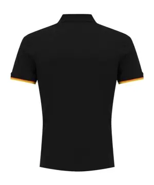 K-WAY Contrast Trim Polo Shirt - Black