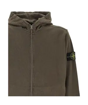 Stone Island Zip-up Hooded Jacket