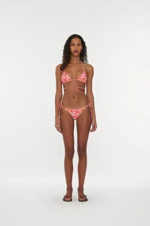 ROTATE BY BIRGER CHRISTENSEN Reina Olga Flower-print Bikini