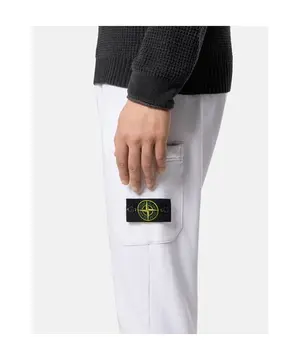 Stone Island Logo Patch Drawstring Trousers