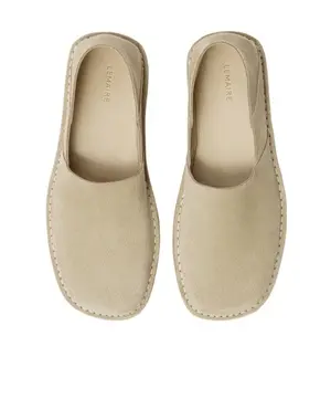 LEMAIRE Square Toe Slip-on Loafers