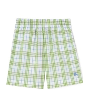 Burberry Check Cotton Shorts