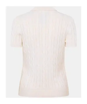 Ralph Lauren Cable Knit Polo Shirt