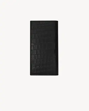 Saint Laurent Long Bi-fold Wallet