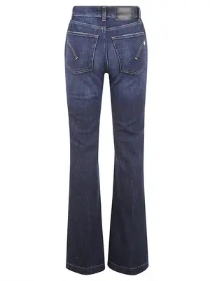 DONDUP Flared Mid-rise Jeans