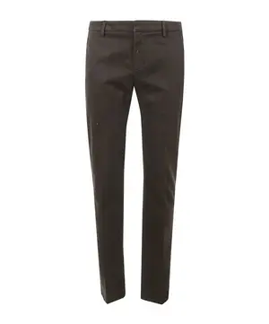 DONDUP Slim Fit Pants - Black