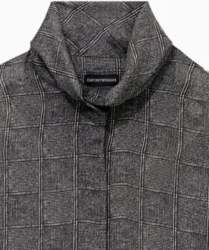 Emporio Armani Printed Satin Shirt Signature Capsule