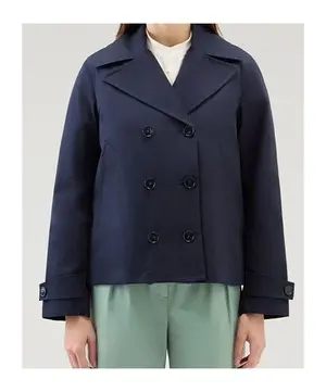 Woolrich Double-breasted Peacoat