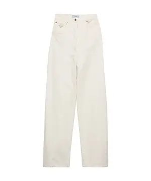 Prada Wide-leg Denim Jeans - White