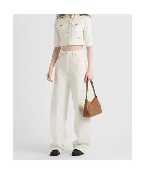Prada Wide-leg Denim Jeans