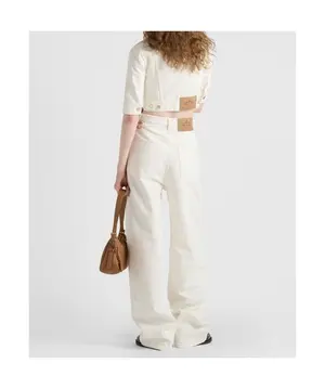 Prada Wide-leg Denim Jeans