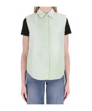 Aspesi Quilted Sleeveless Blazer