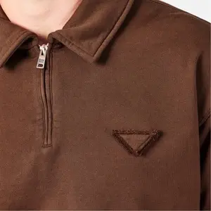 Prada Quarter-zip Fleece Sweatshirt