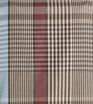 TOD'S Long Sleeve Checked Windbreaker Jacket