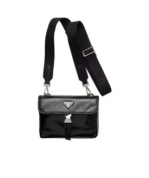 Prada Leather Smartphone Case - Black