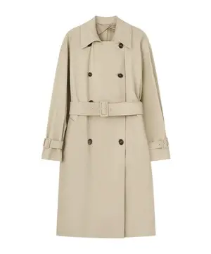 Max Mara Long-sleeved Trench Coat