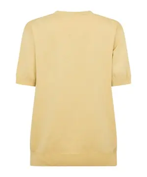 Prada Short-sleeved Knit Top - Nude
