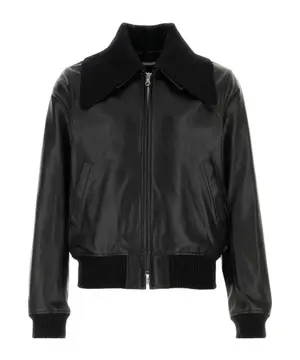 Our Legacy Pharos Zipped Bomber Jacket - Black