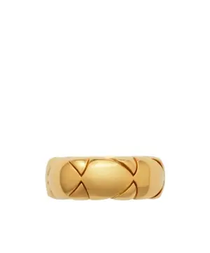 Burberry Shield Segment Ring - Golden