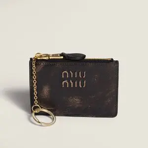 Miu Miu Nappa Leather Card Holder