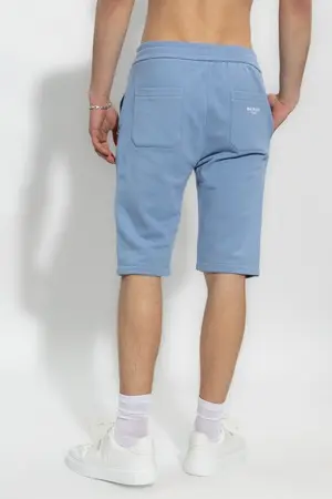 Balmain Drawstring Elastic Waist Track Shorts