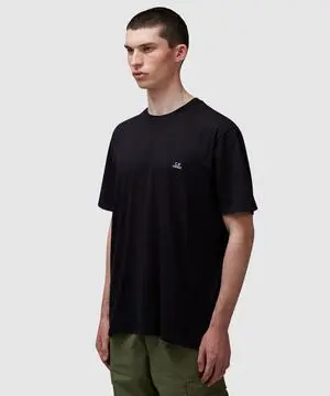 C.P. COMPANY Logo-embroidered T-shirt