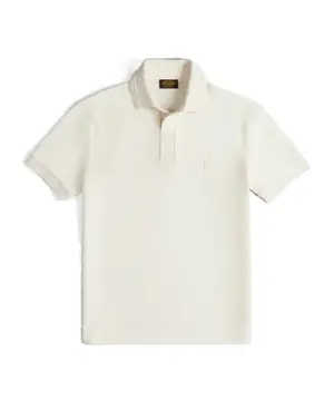 TOD'S Embroidered-logo Polo Shirt - White