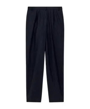 EMPORIO ARMANI Pinstripe Wool Blend Pants Signature Capsule