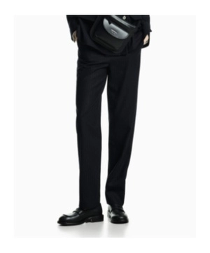 Emporio Armani Pinstripe Wool Blend Pants Signature Capsule