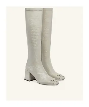 COURREGES Courrèges Reedition Ac Vinyl Square Toe Boots