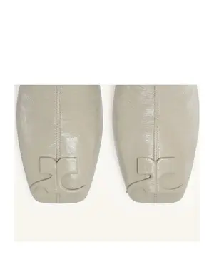 COURREGES Courrèges Reedition Ac Vinyl Square Toe Boots