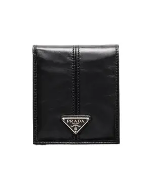 Prada Leather Wallet - Black