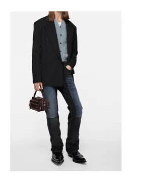 Acne Studios Pinstripe Double-breasted Blazer
