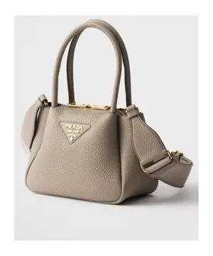 Prada Liaison Mini Leather Handbag