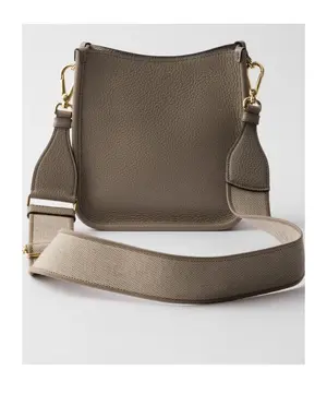 Prada Logo Plaque Crossbody Bag