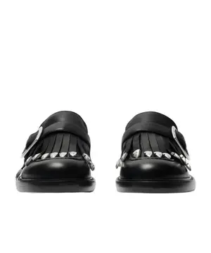 Burberry Cobble Loafers With Equestrian Knight Logo Detailing