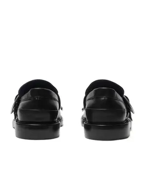 Burberry Cobble Loafers With Equestrian Knight Logo Detailing