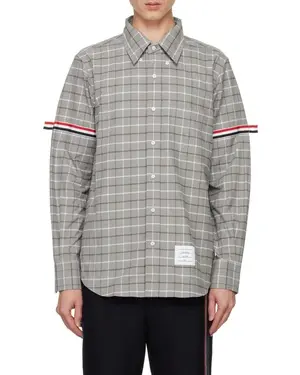 Thom Browne Tattersall-checked Cotton Shirt