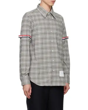 Thom Browne Tattersall-checked Cotton Shirt