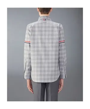 Thom Browne Tattersall-checked Cotton Shirt